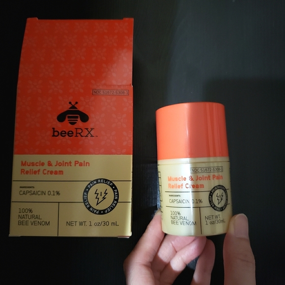 Bee Rx | Skincare | Bee Rx Muscle Joint Pain Relief Cream 3ml | Poshmark